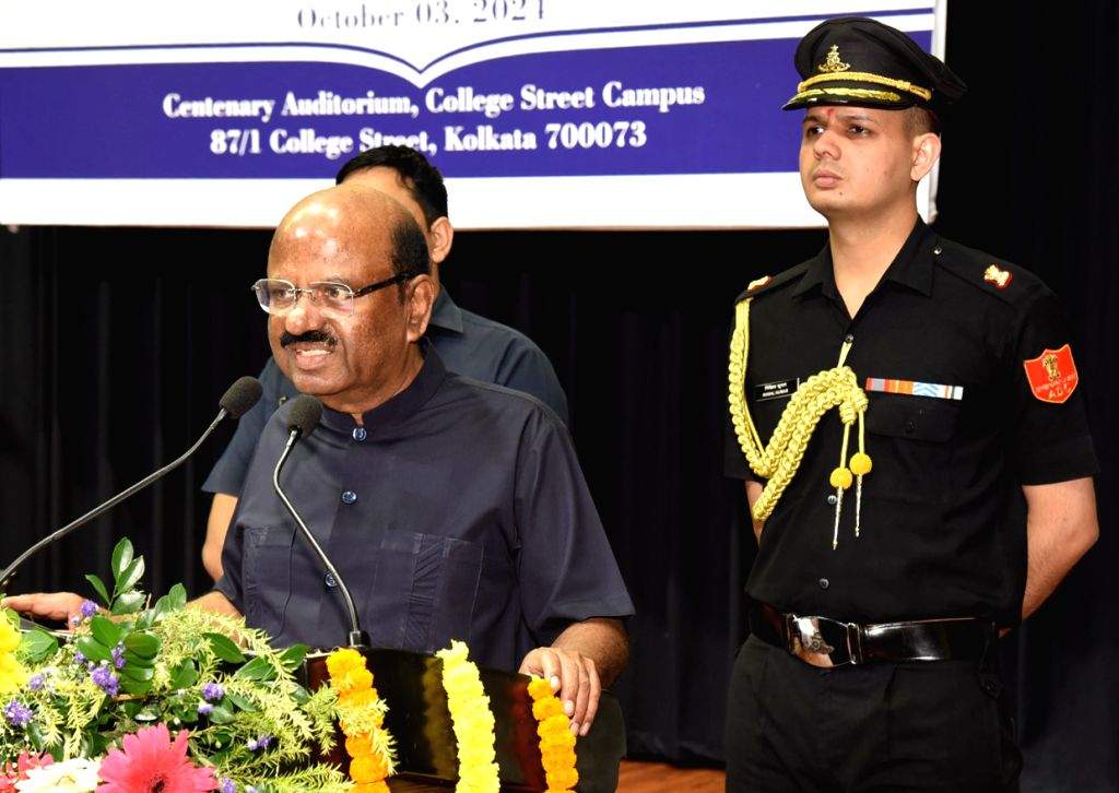 Governor of West Bengal C. V. Ananda Bose attends the ceremony for ...