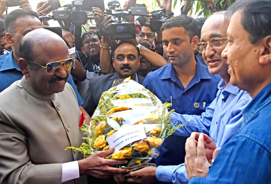 Governor of West Bengal C.V Ananda Bose visits Calcutta University
