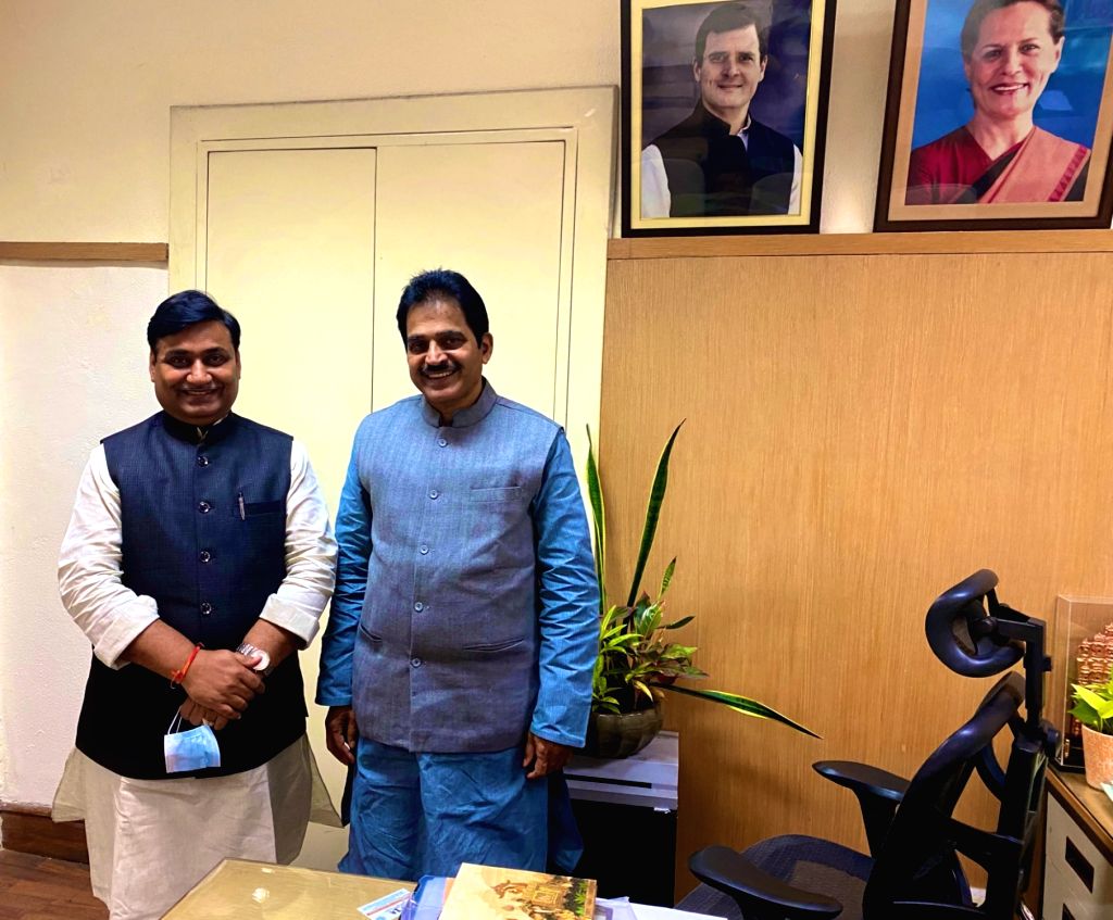 Free Photo: Govind Dotasara met Sonia Gandhi regarding appointments in ...