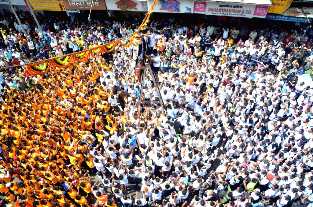 Dahi-Handi festival