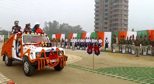 Free Photo : Grand parade and cultural program organized in Police Line ...