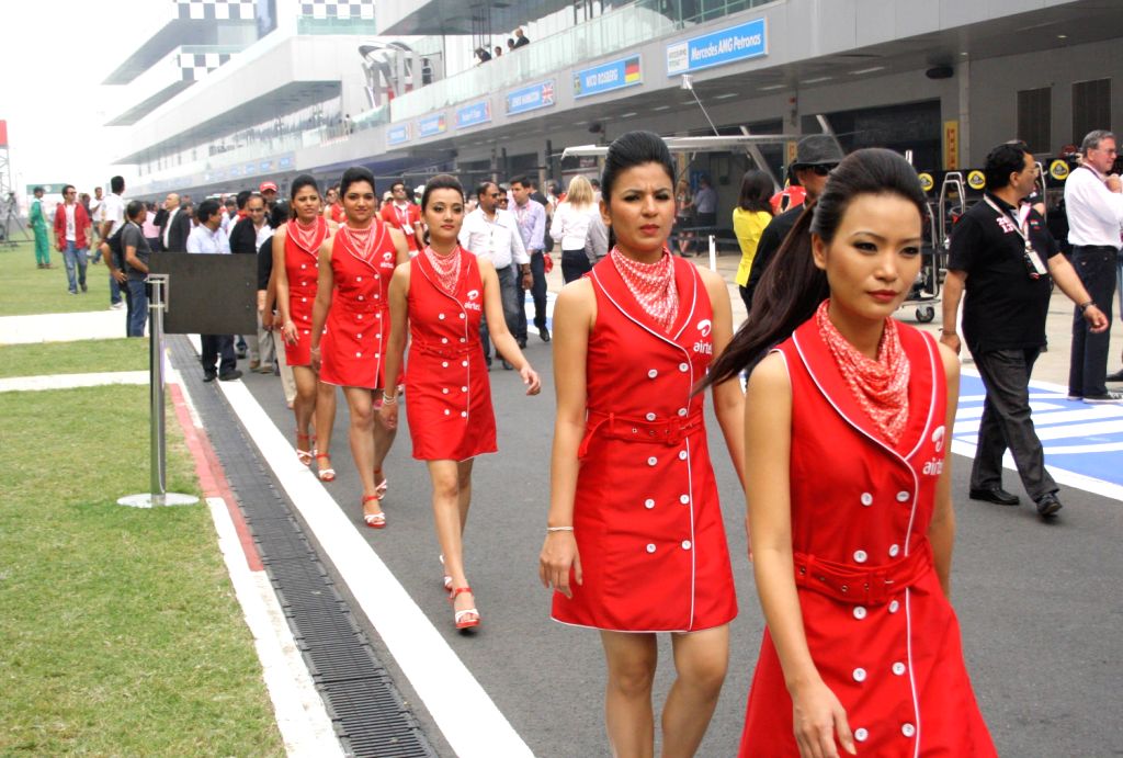 Greater Noida: Airtel Indian Grand Prix Race