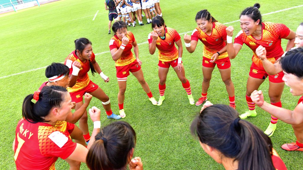 CHINA-GUANGZHOU-RUGBY 7S-TOKYO 2020-CHINA WOMEN'S TEAM-QUALIFICATION
