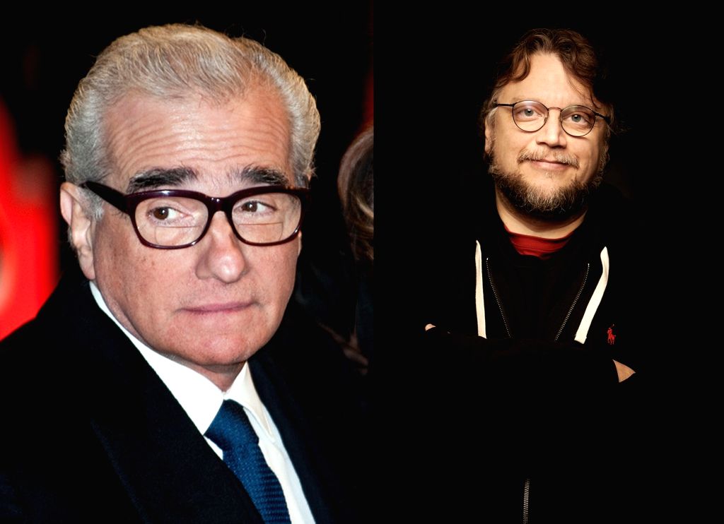 Free photo :Guillermo del Toro and Martin Scorsese
