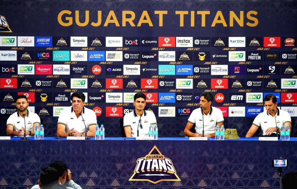 Gujarat Titans' Leadership addresses Media