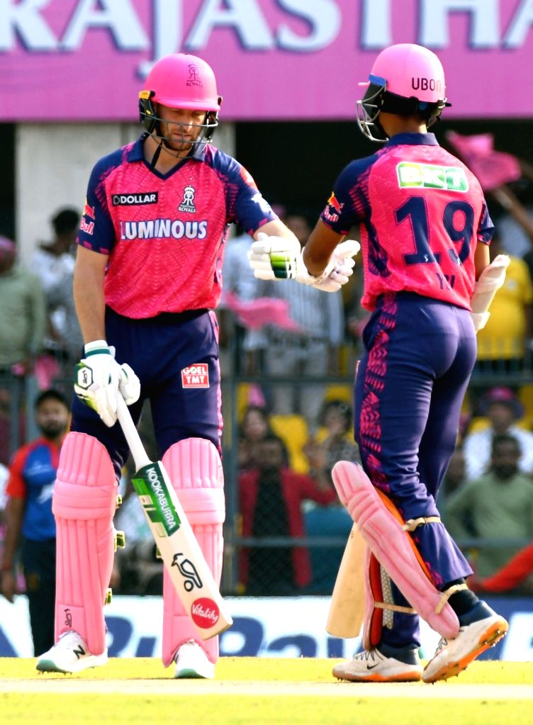 Guwahati : RR's Ben Stokes and Yashasvi Jaiswal
