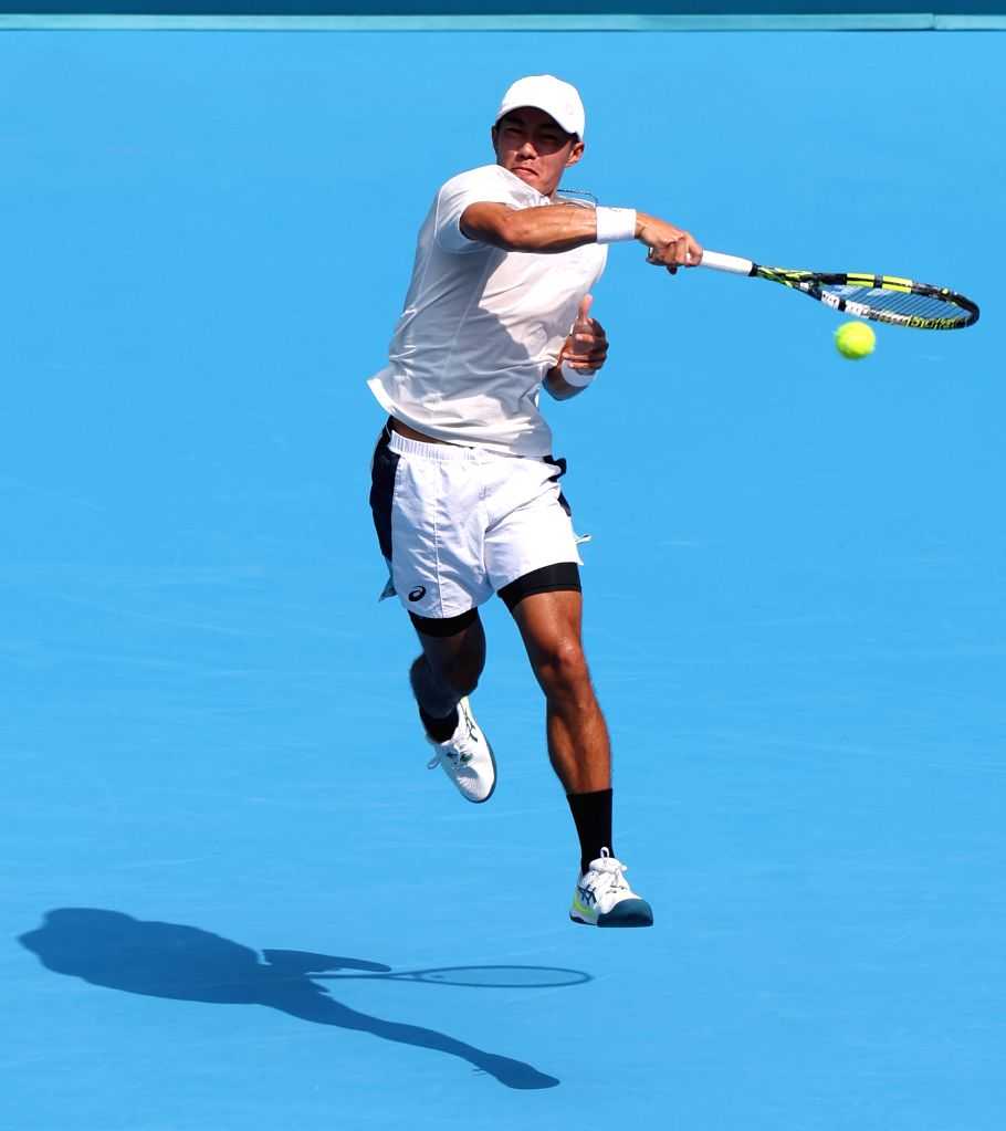 Hangzhou : Men's Doubles final match of tennis at 19th Asian Games