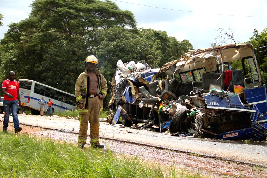ZIMBABWE-HARARE-BUS ACCIDENT