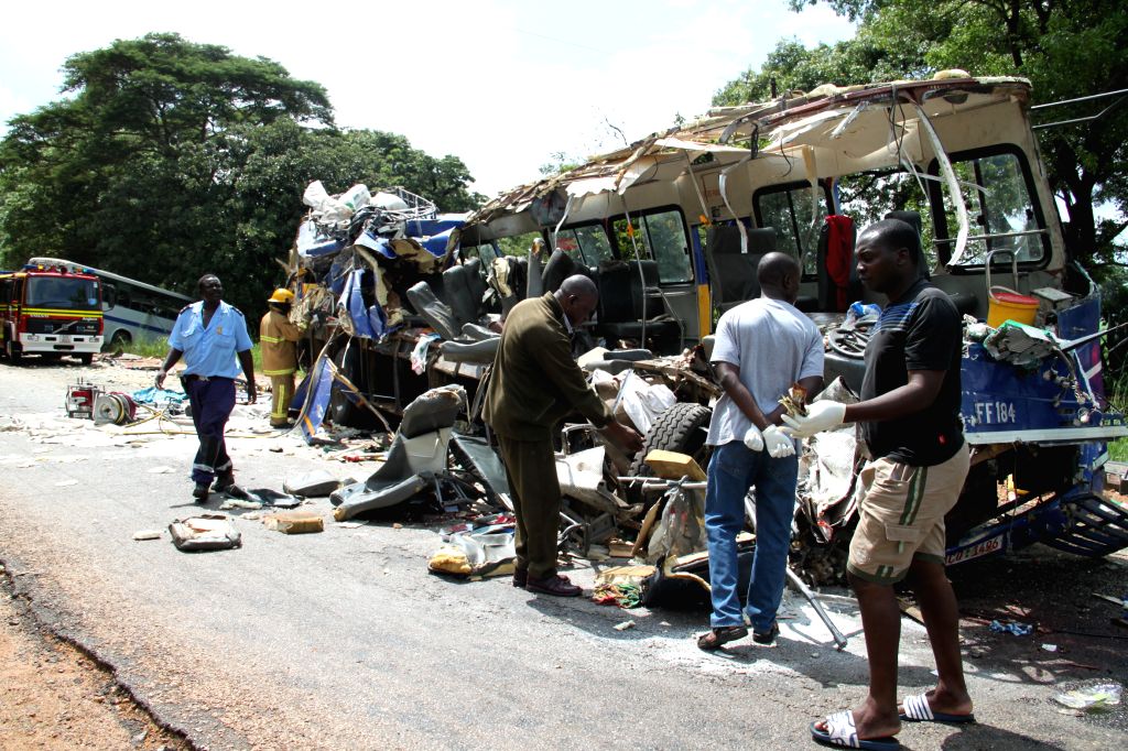 ZIMBABWE-HARARE-BUS ACCIDENT