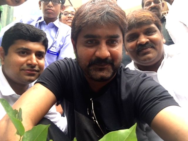 Haritha Haram with Srikanth and Mayor Bonthu Ram Mohan