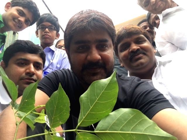 Haritha Haram with Srikanth and Mayor Bonthu Ram Mohan