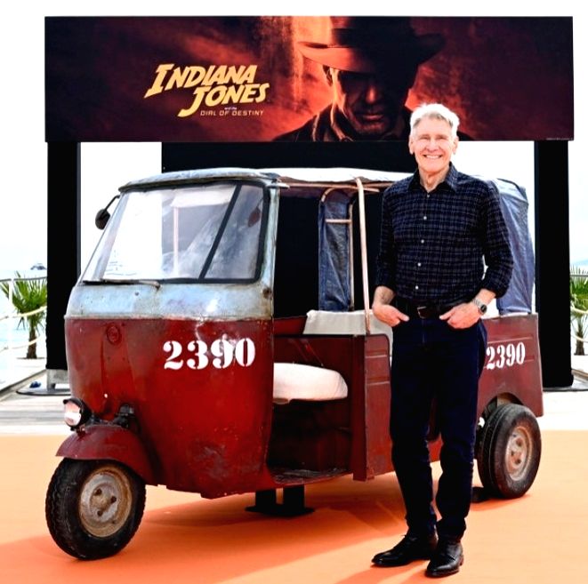 Free Photo :Harrison Ford bids emotional goodbye as 'Indiana Jones 5 ...
