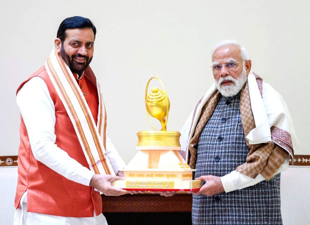 Haryana CM Nayab Singh Saini Calls on PM Modi