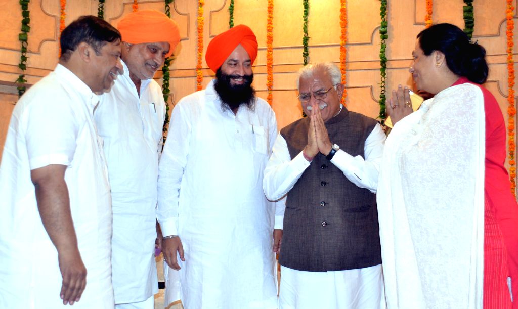 Swearing-in ceremony of Haryana ministers