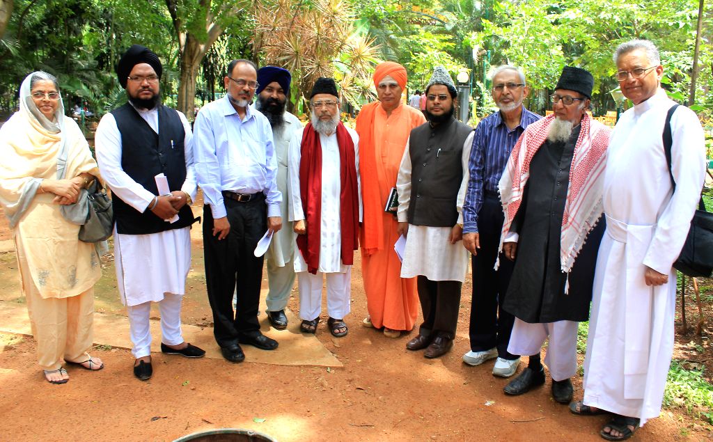 Heads of Multi religious during a press conference