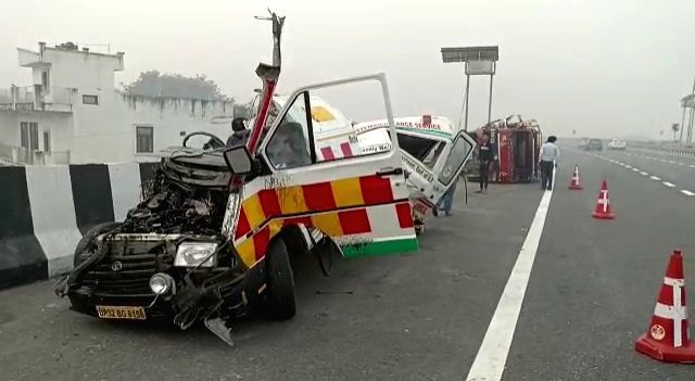 Free Photo: Heavy collision between ambulance and mini truck, 2 killed ...