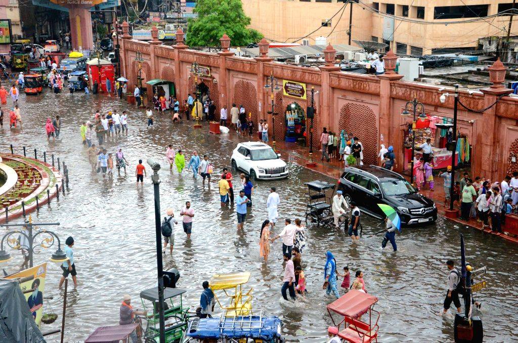 Heavy Rain Causes Waterlogging in Amritsar