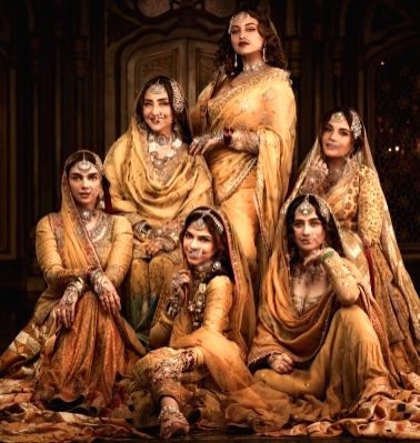 Massive set of 1,60,000 sq ft constructed for SLB's 'Heera Mandi'