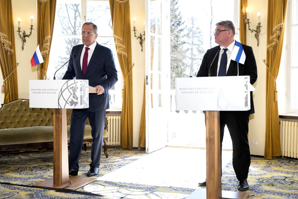 FINLAND-PORVOO-RUSSIA-FM-VISIT