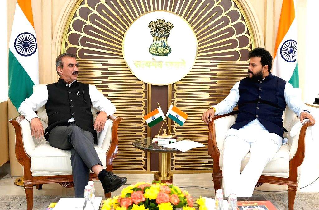 Himachal CM Meets Civil Aviation Minister Ram Mohan Naidu