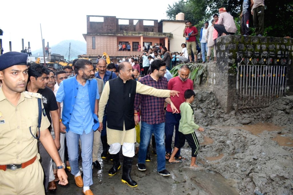 :Dharamshala:Himachal Pradesh Chief Minister Jairam Thakur visits ...