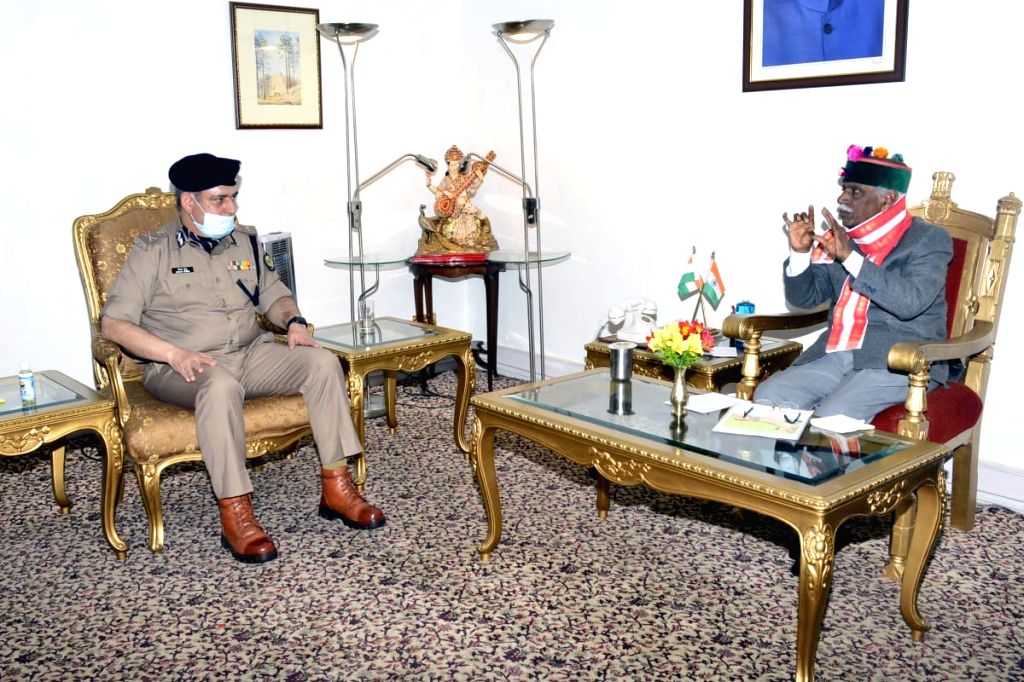Himachal DGP meets Governor