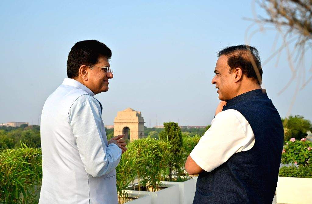 Himanta Biswa Sarma Visits Kartavya Path Redevelopment Project