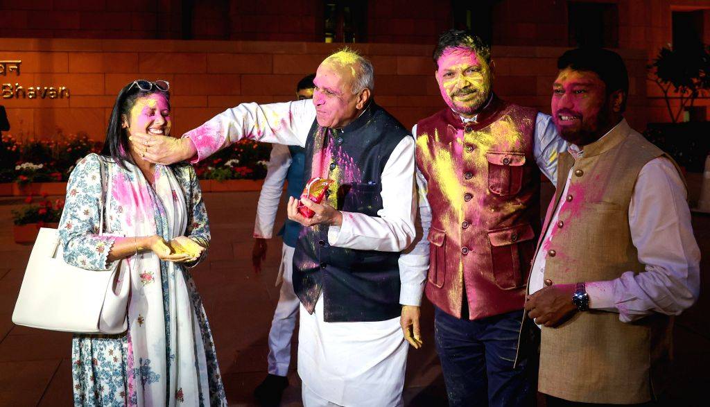 Holi Celebrations at Parliament