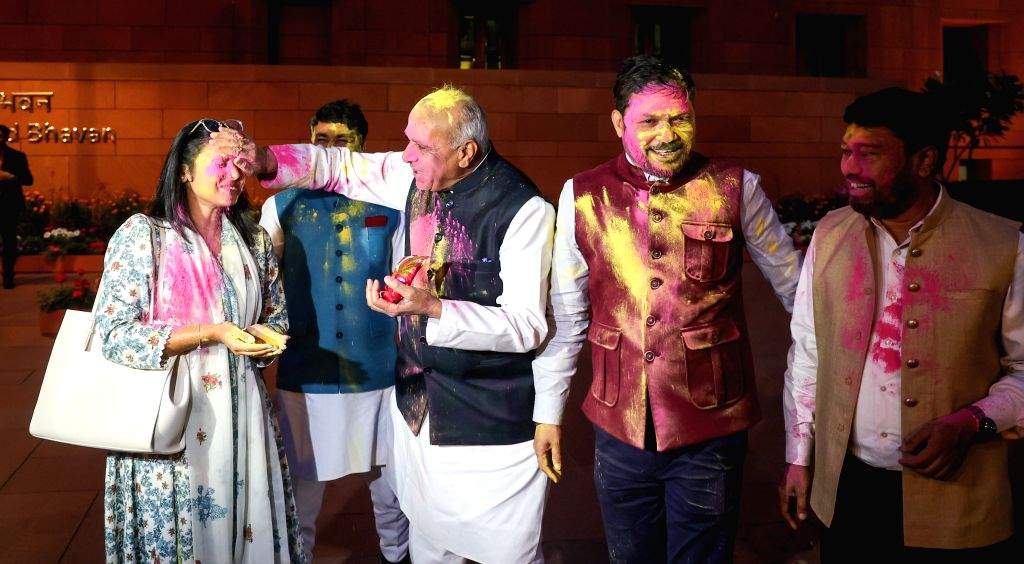 Holi Celebrations at Parliament