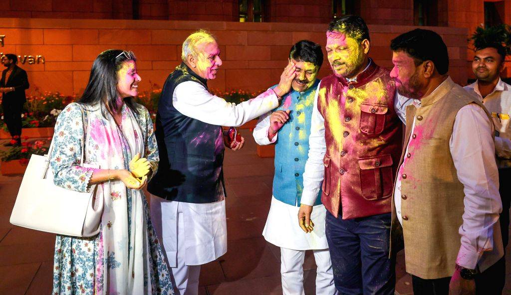 Holi Celebrations at Parliament