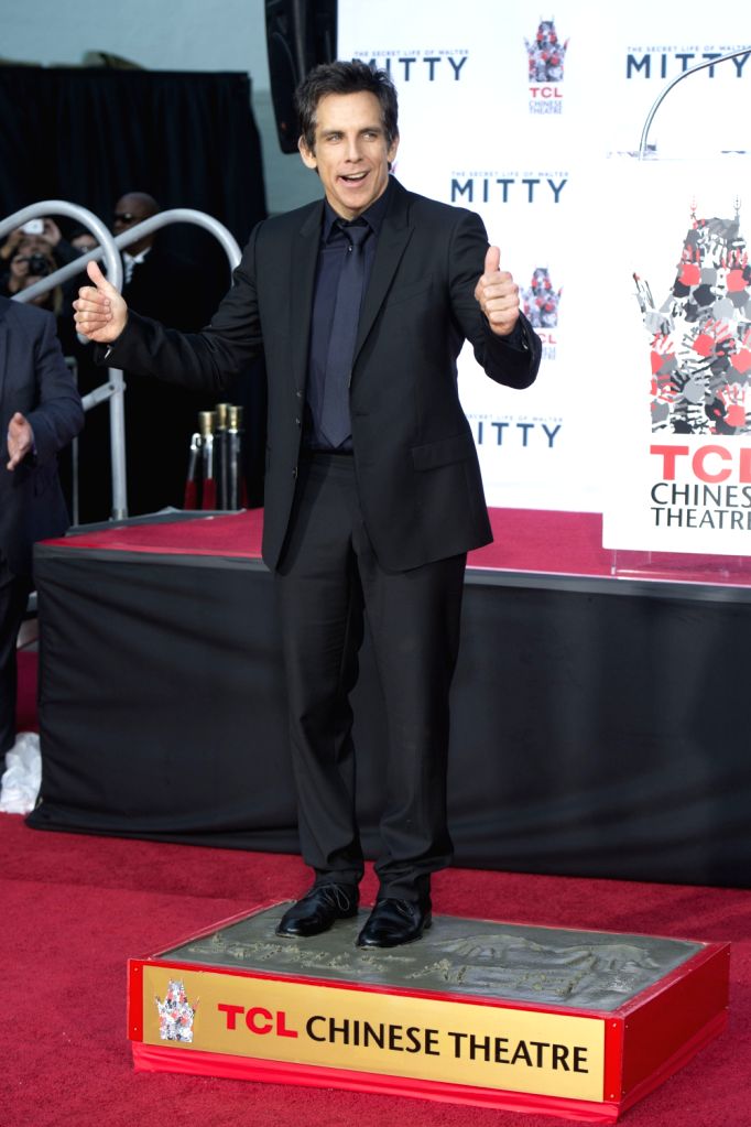 Ben Stiller Hand and Footprint Ceremony at the TCL Chinese Theater in ...