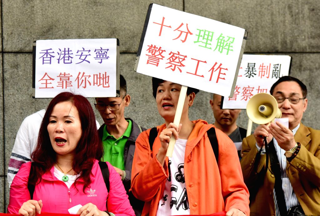 CHINA-HONG KONG-POLICE-SUPPORT