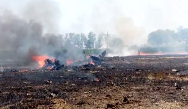 IAF fighter aircraft crashes in Punjab