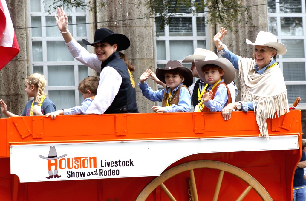 U.S.-HOUSTON-RODEO-PARADE