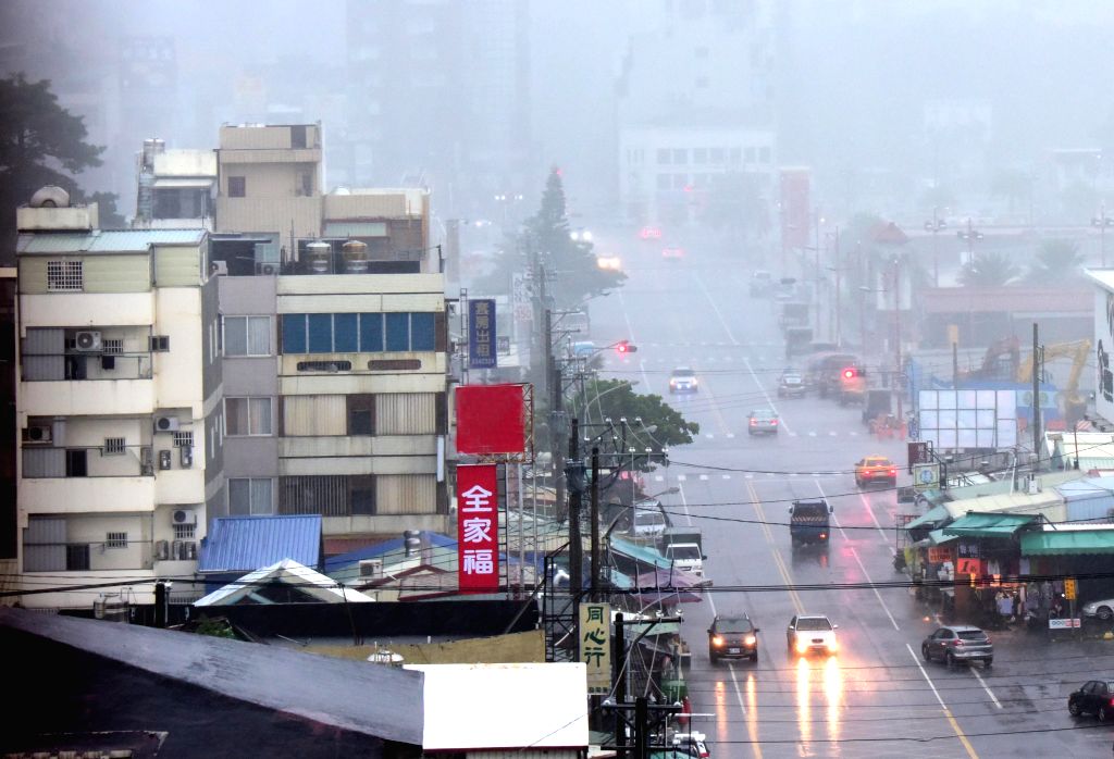 CHINA-TAIWAN-HUALIEN-TYPHOON