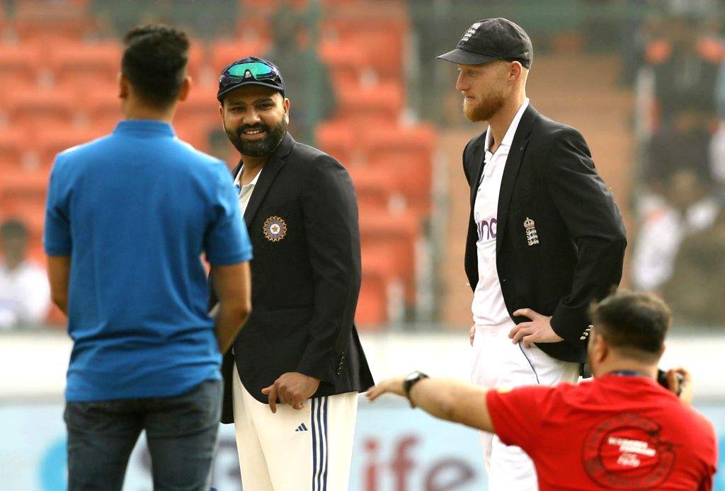 Hyderabad : First day of the first Test cricket match between India and ...