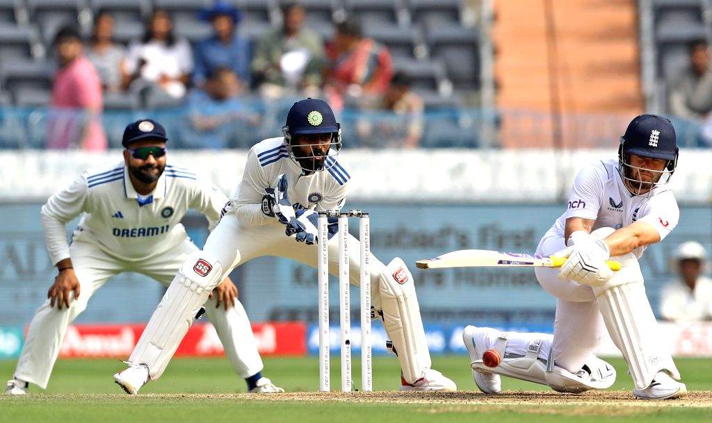 Hyderabad : First day of the first Test cricket match between India and ...