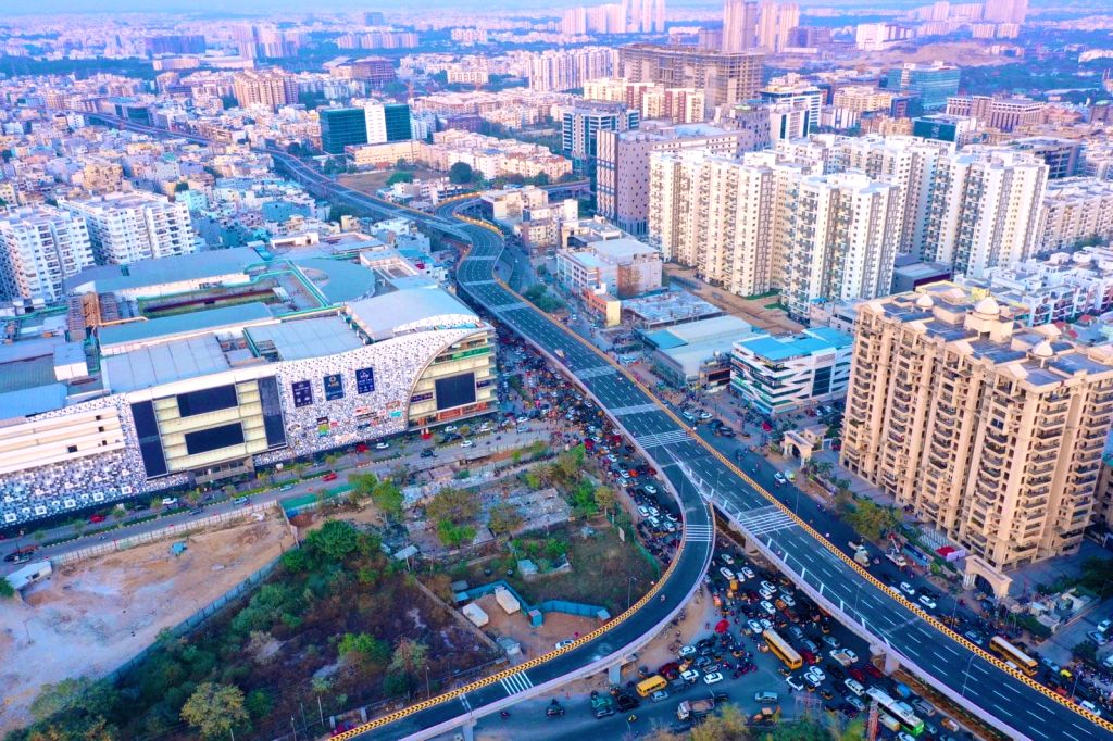 Free photo :Hyderabad flyover
