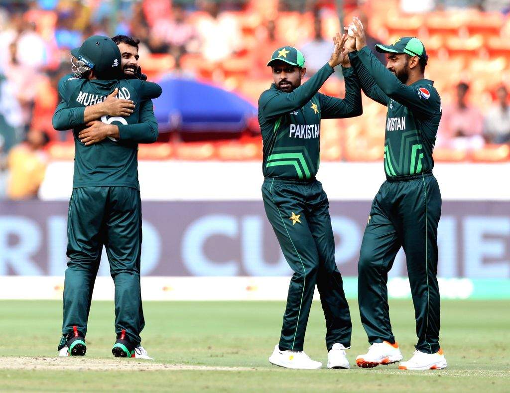Hyderabad : ICC Cricket World Cup Match Between Pakistan And Sri Lanka
