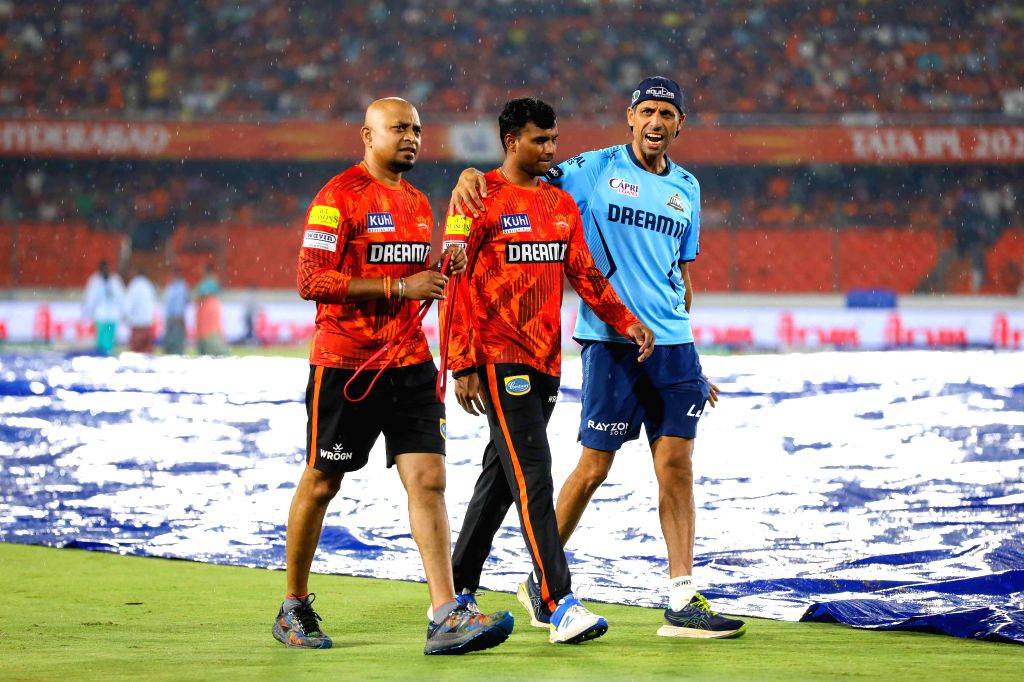 Hyderabad : IPL Match Between Gujrat Titans and Sunrisers Hyderabad