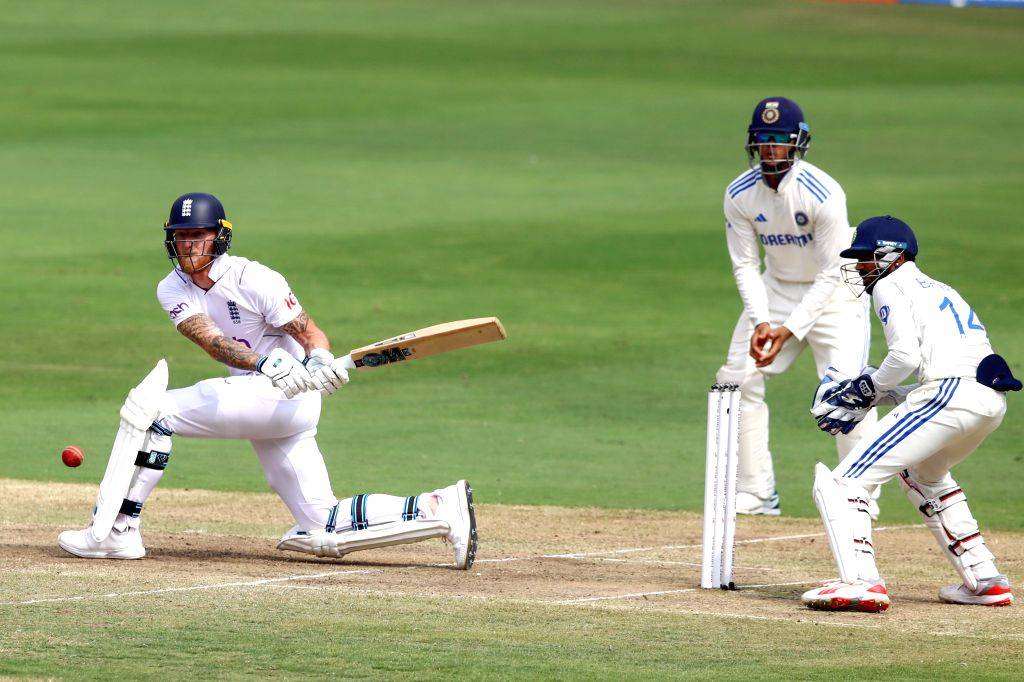 Hyderabad : Third day of first test match between India and England