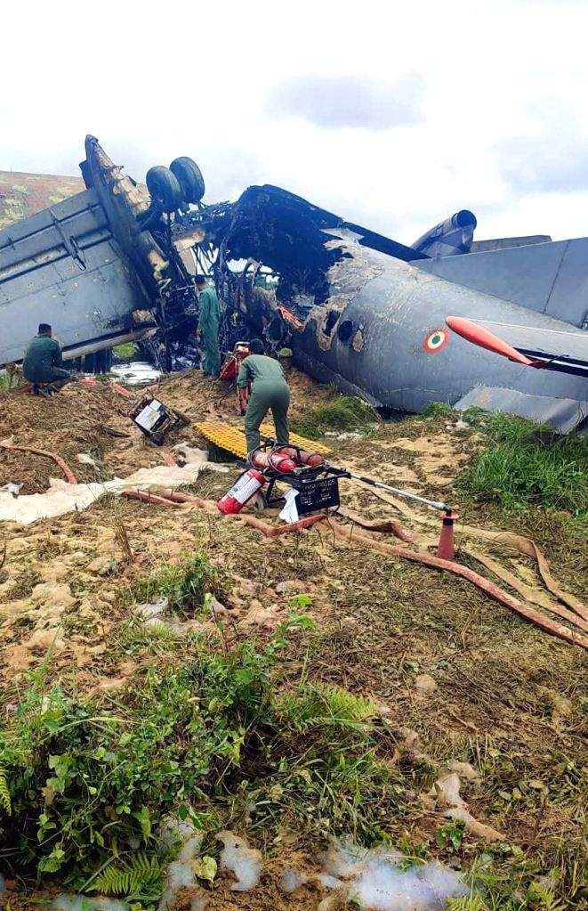 IAF aircraft crashes at Jorhat Air Force Station