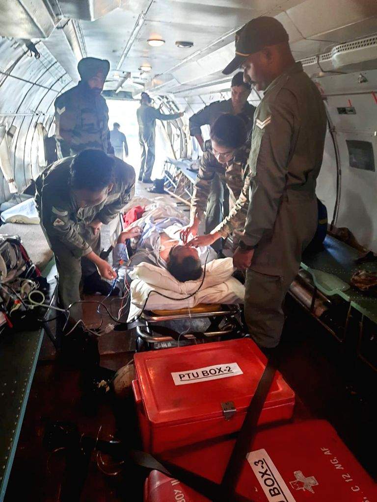 IAF Airlifts Critically Ill Army Personnel from Kargil