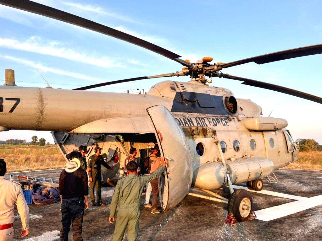 IAF Assists in Translocation of Tigress from Pench to Ramgarh Vishdhari