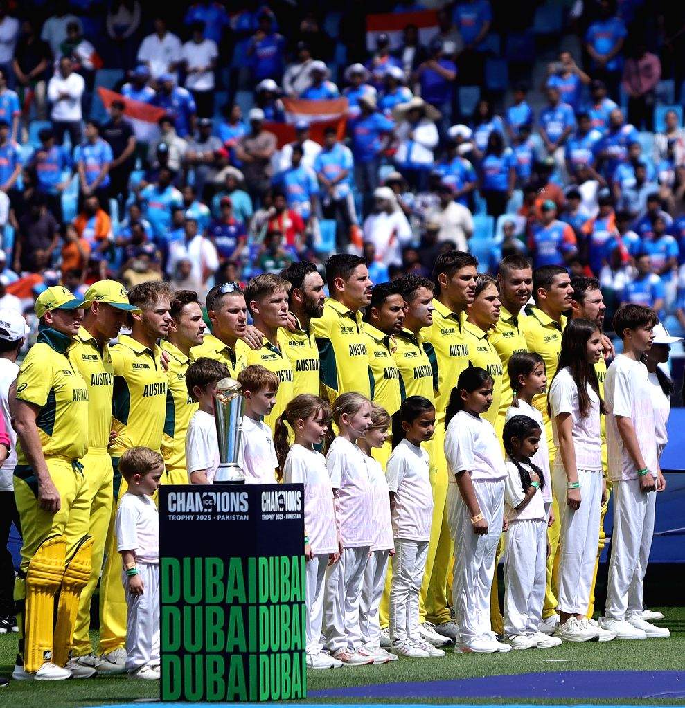 ICC Champions Trophy semifinal cricket match between India and Australia