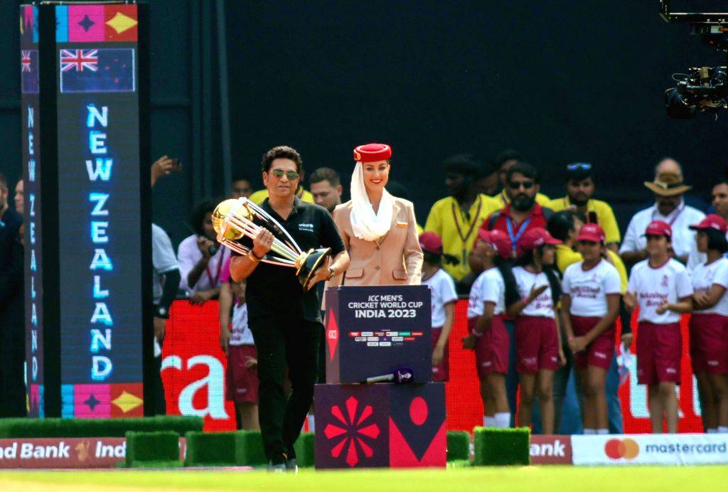 ICC Men's Cricket World Cup first semifinal match between India and New ...
