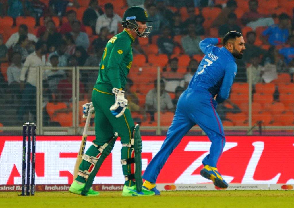 ICC Men's Cricket World Cup match between Afghanistan and South Africa