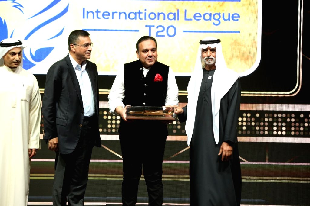 Free Photo: ILT20 unveils the trophy for inaugural season in 2023