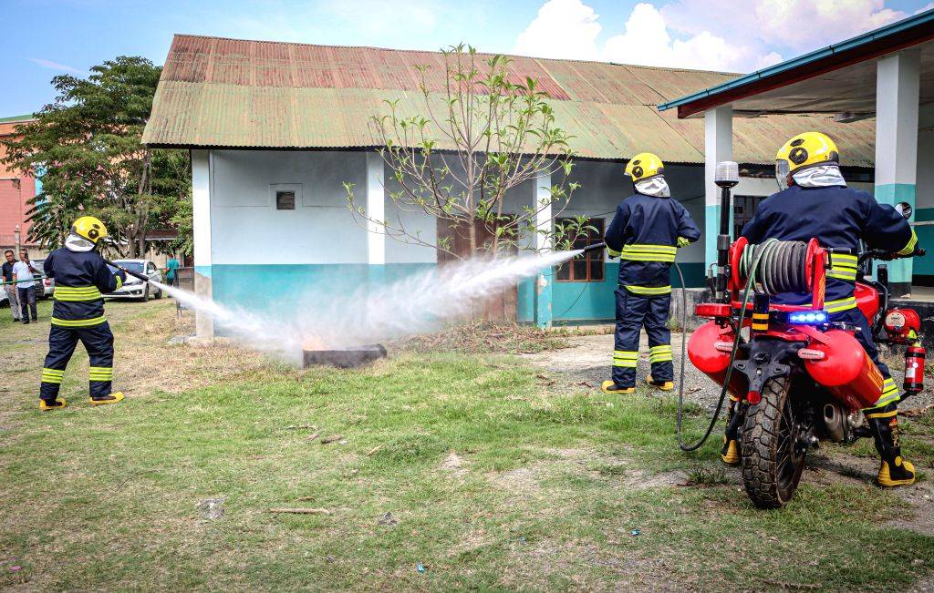 Imphal East: Mock drill on disaster preparedness held at CC Higher ...