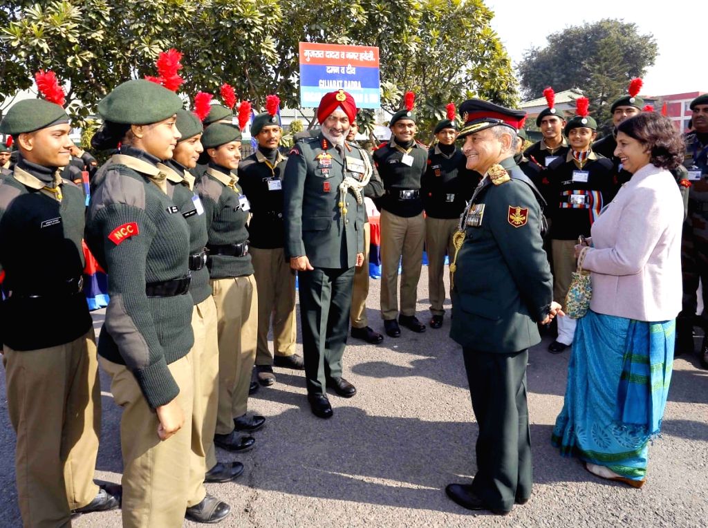 Free Photo :In a first, Chief of Defence Staff visits NCC Republic Day ...